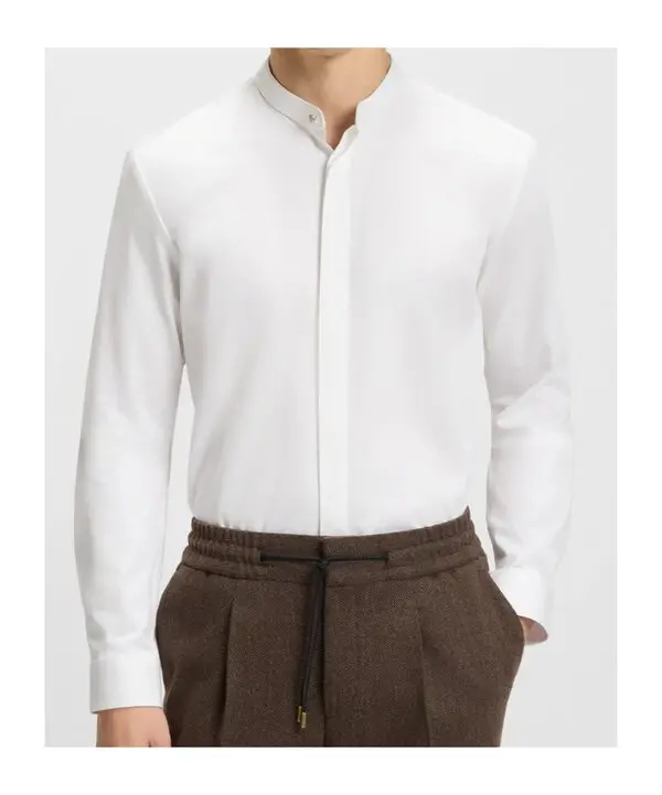 Hugo Boss Mandarin Collar Shirt