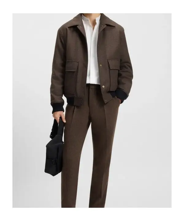 Hugo Boss Mandarin Collar Shirt