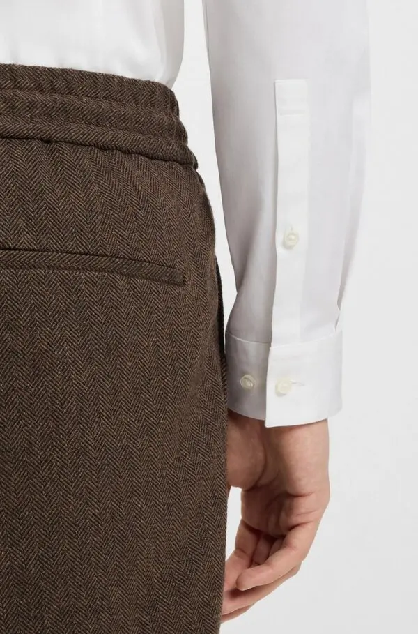 Hugo Boss Mandarin Collar Shirt