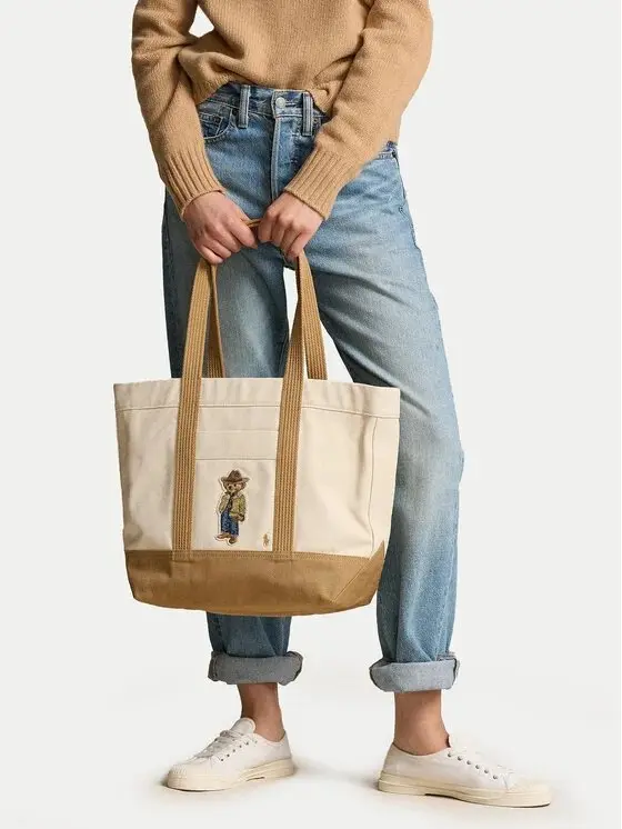 Ralph Lauren Polo Bear-motif Tote Bag