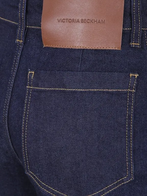 Victoria Beckham Alina Stretch Wide-leg Jeans