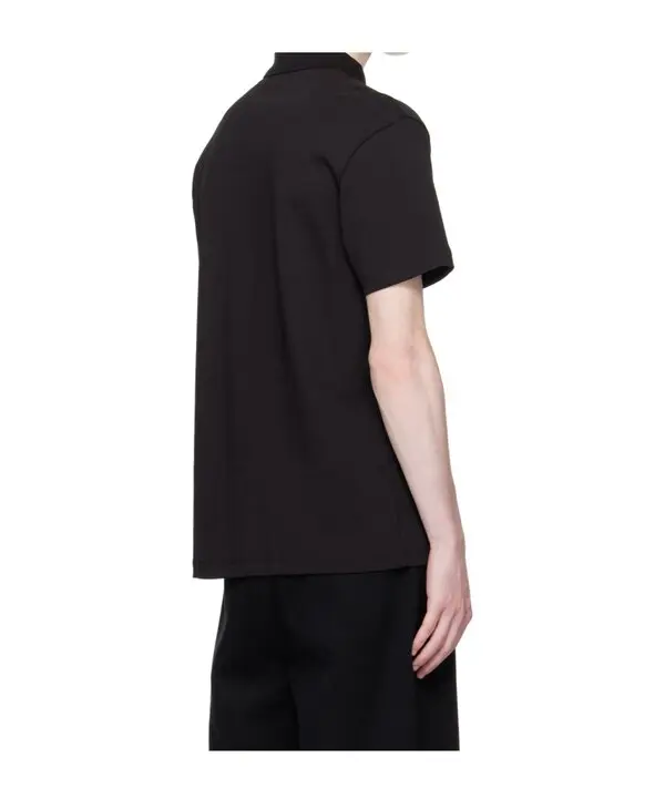 Hugo Boss Logo Patch Cotton Polo Shirt