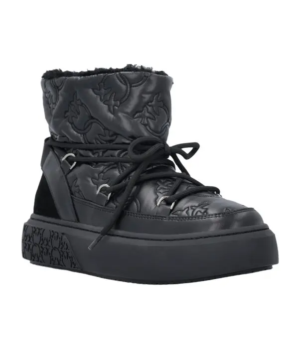 Pinko Quilted Platform Boots