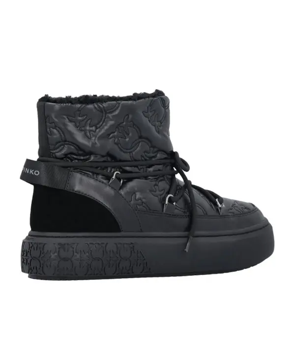 Pinko Quilted Platform Boots
