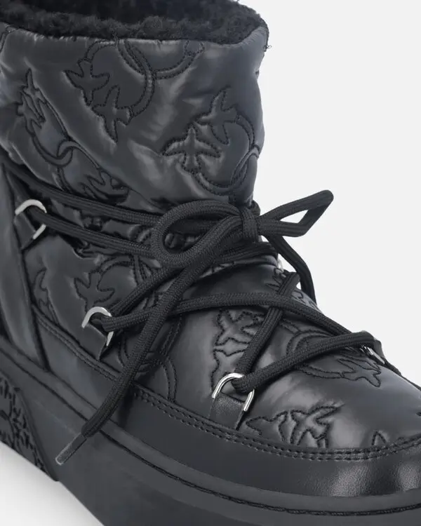 Pinko Quilted Platform Boots