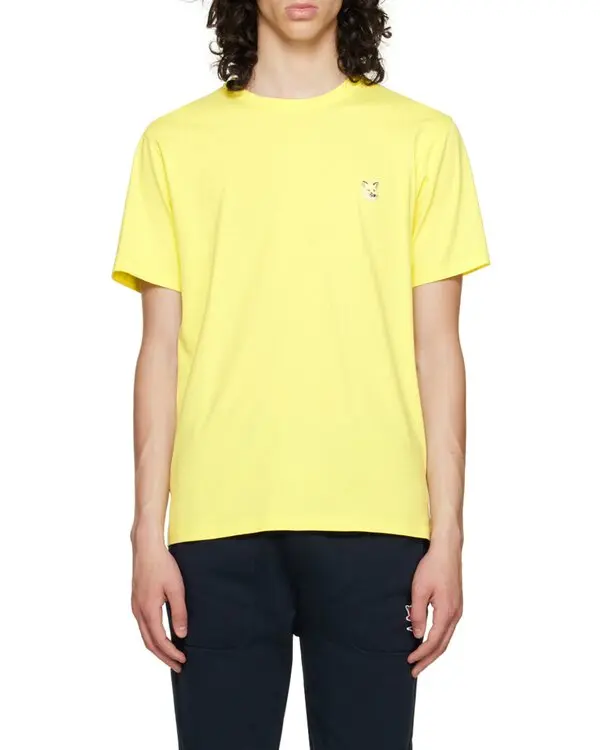 Maison Kitsuné Fox Patch Crewneck T-shirt