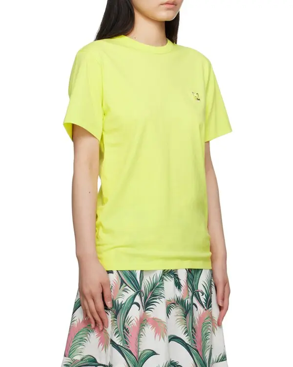 Maison Kitsuné Fox Patch Crewneck T-shirt