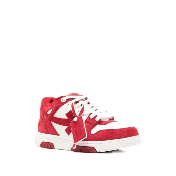 Off-White Out Of Office" Lace-up Sneakers - Red