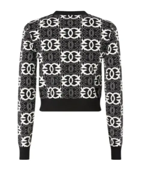 Pinko Geometric-pattern Sweater