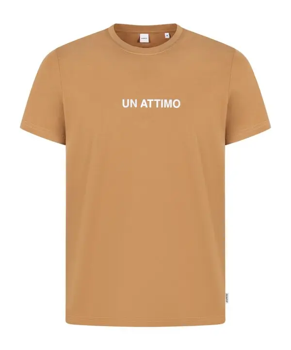 Aspesi Round-neck Short-sleeved T-shirt - Nude