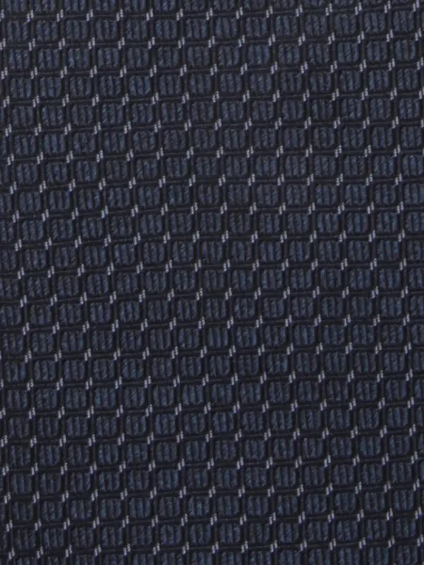 Canali Pattern Jacquard Silk Tie