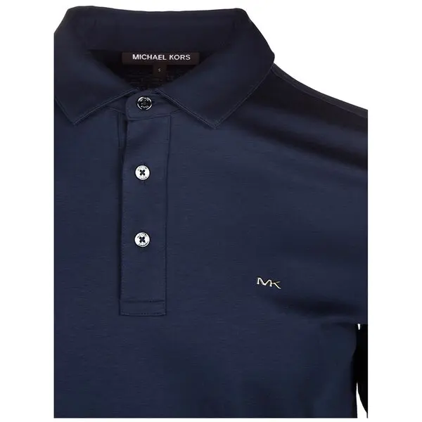 Michael Kors Logo Embroidered Polo Shirt