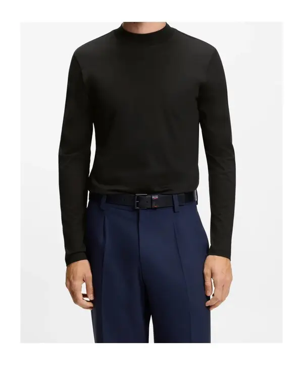 Hugo Boss Mock Neck Slim-fit T-shirt