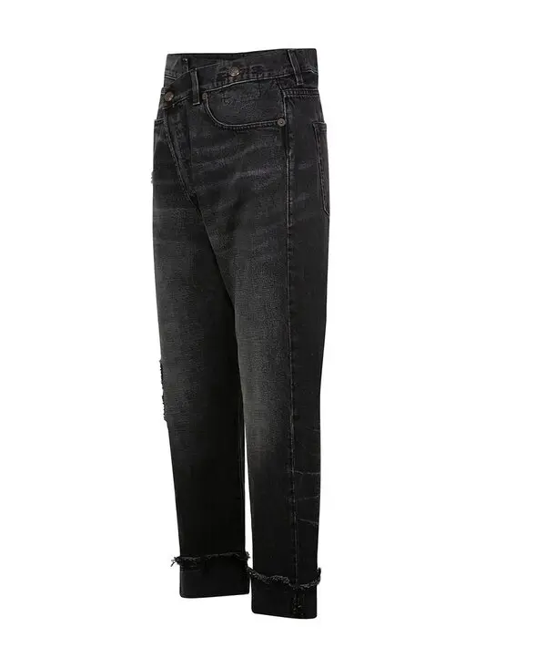 R13 Crossover Waistband Jeans