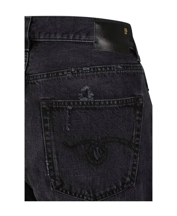 R13 Crossover Waistband Jeans