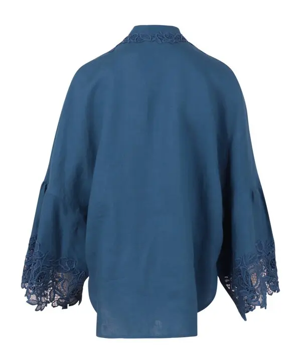 Ermanno Scervino Lace-trim Blouse