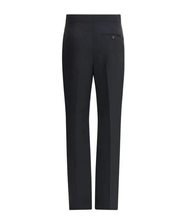 Rochas Straight-leg Pleat-detail Tailored Trousers