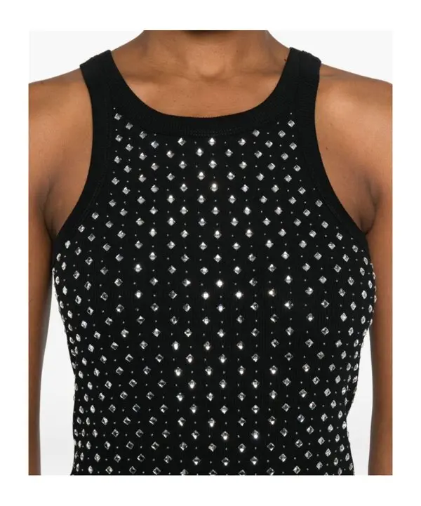 Pinko Crystal-embellished Tank Top