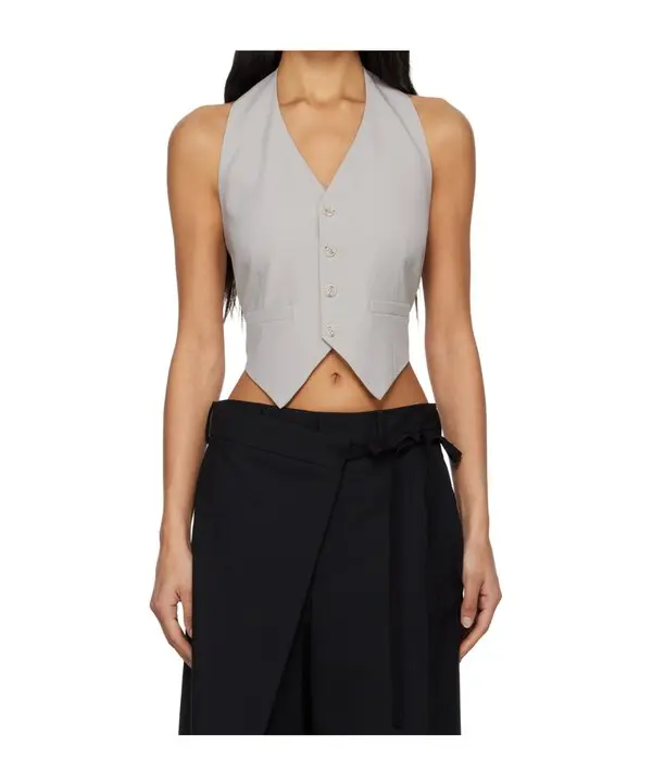 MAISON MARGIELA Wool Blend V-neck Vest