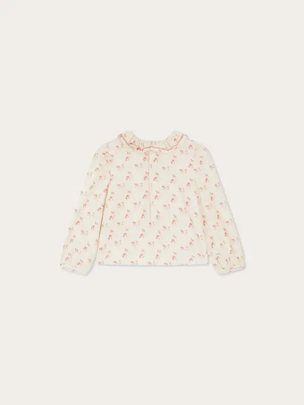 Bonpoint Printed Velvet Timber Shirt