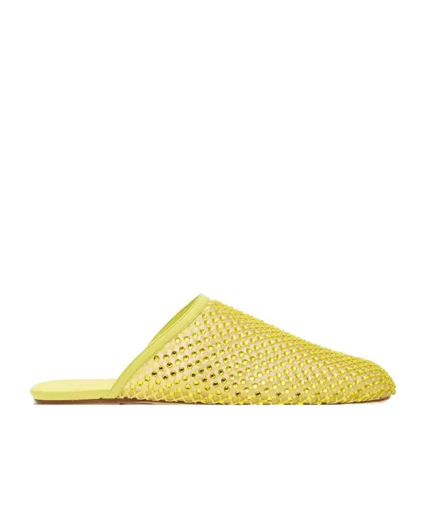 STUART WEITZMAN Bareitall Shine Mule