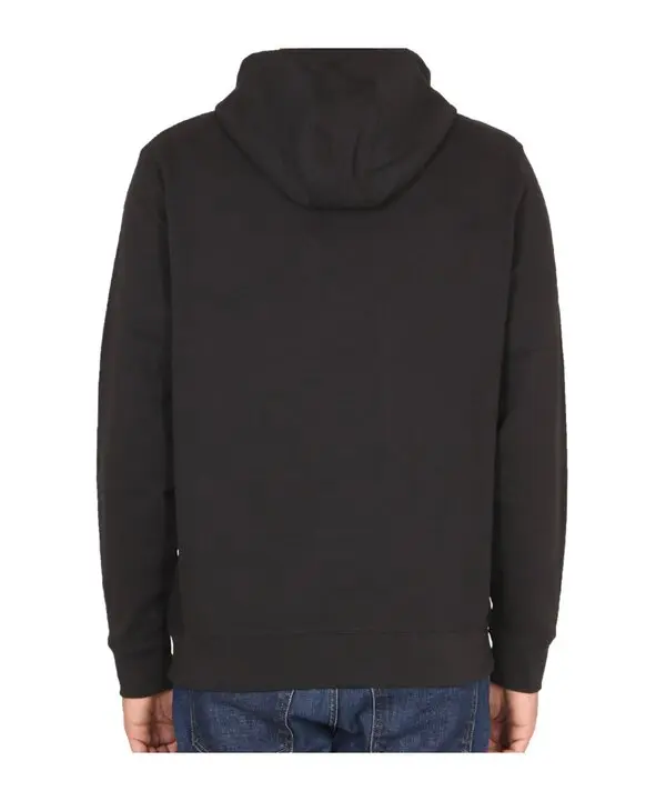 Barbour Logo Print Drawstring Hoodie