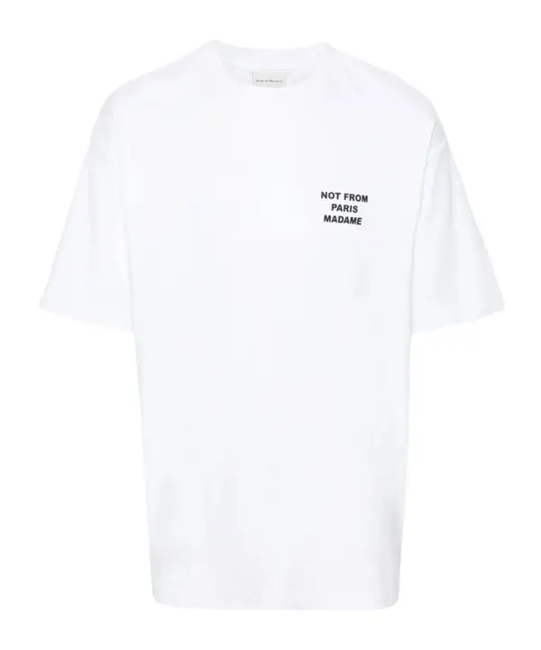 Drole De Monsieur Short-sleeved T-shirt - White