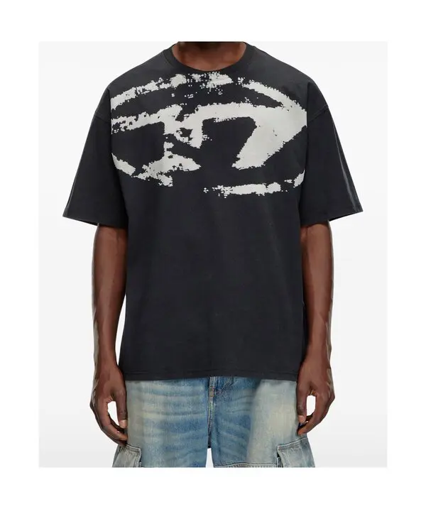 DIESEL® Oversized Logo Print T-shirt