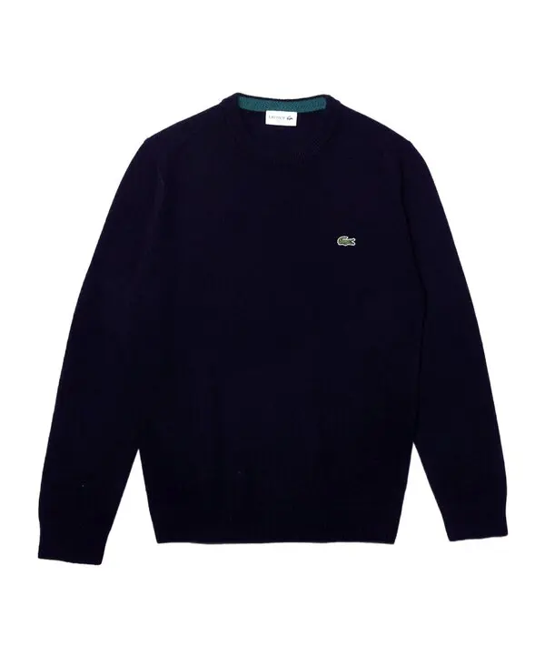 Lacoste Logo-patch Crewneck Pullover