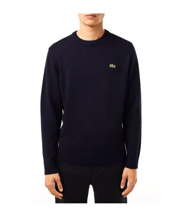 Lacoste Logo-patch Crewneck Pullover