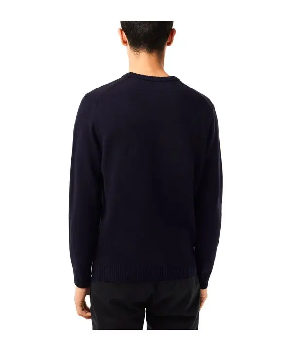Lacoste Logo-patch Crewneck Pullover