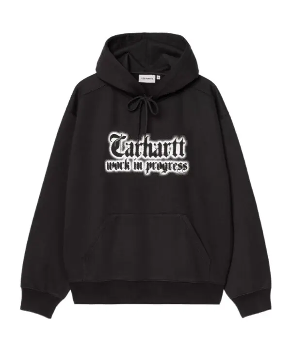 Carhartt Work In Progress Hooded World Tour Sweatshirt - Black