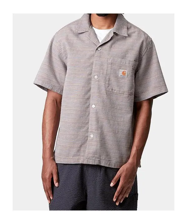 Carhartt Work In Progress Short Sleeve Gellar Stripe Shirt
