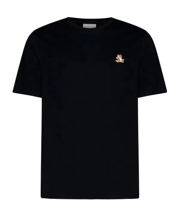 Maison Kitsuné Chillax Fox Patch Crewneck T-shirt