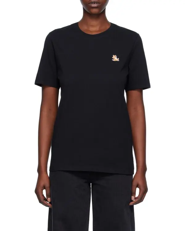 Maison Kitsuné Chillax Fox Patch Crewneck T-shirt