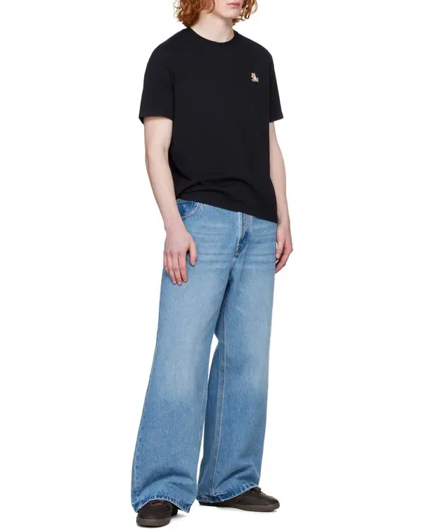 Maison Kitsuné Chillax Fox Patch Crewneck T-shirt