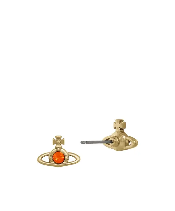 VIVIENNE WESTWOOD Orb Crystal Stud Earrings