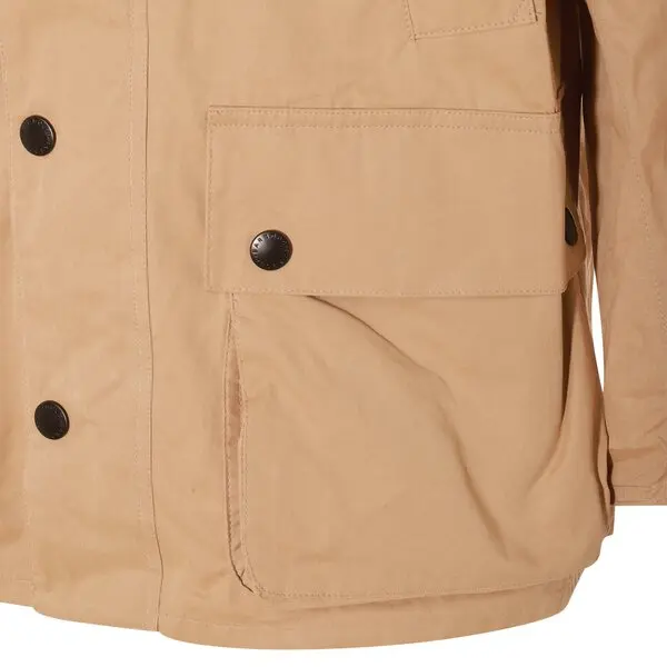 Barbour Bedale Corduroy-collar Long-sleeved Shirt Jacket