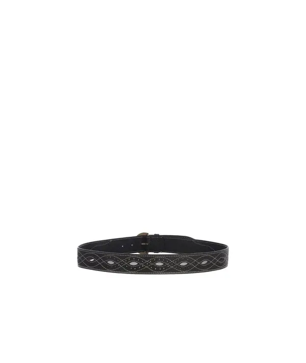 Pinko Cut-out Detailed Buckled Belt