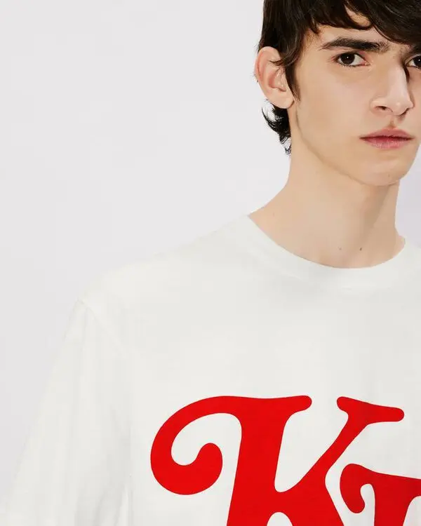 Kenzo Logo Printed Crewneck T-shirt