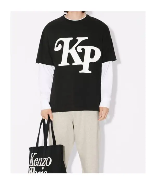 Kenzo Logo Printed Crewneck T-shirt