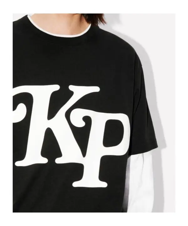 Kenzo Logo Printed Crewneck T-shirt