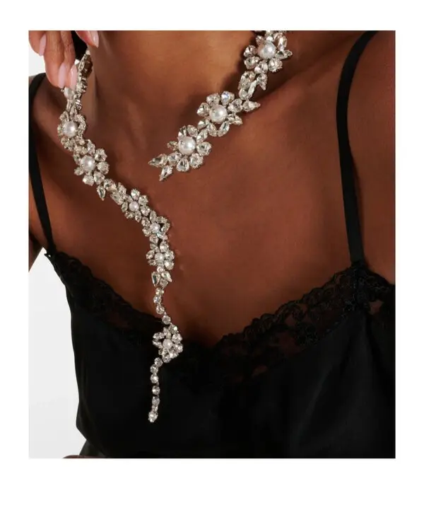Simone Rocha Fragment Heartbloom Necklace