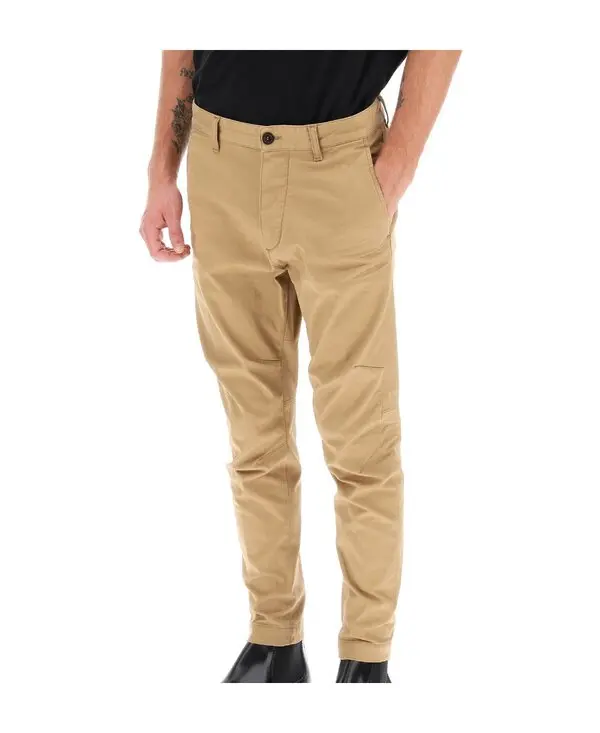 Dsquared2 Mid-rise Tapered Trousers
