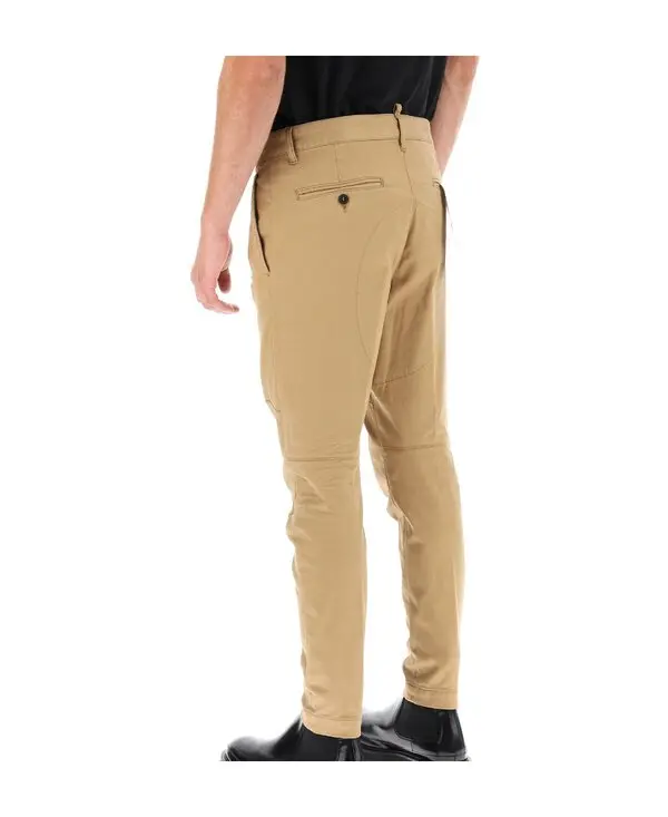 Dsquared2 Mid-rise Tapered Trousers