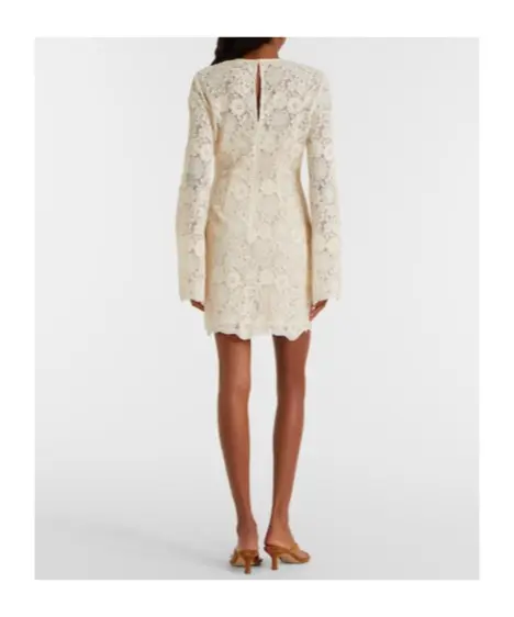 Veronica Beard Teresia Embroidered Lace Minidress