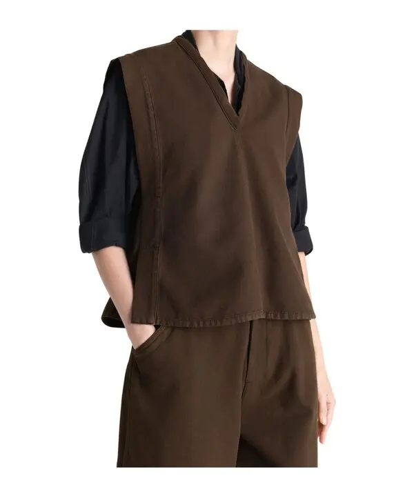 LEMAIRE Sleeveless V-neck Top