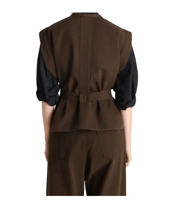 LEMAIRE Sleeveless V-neck Top