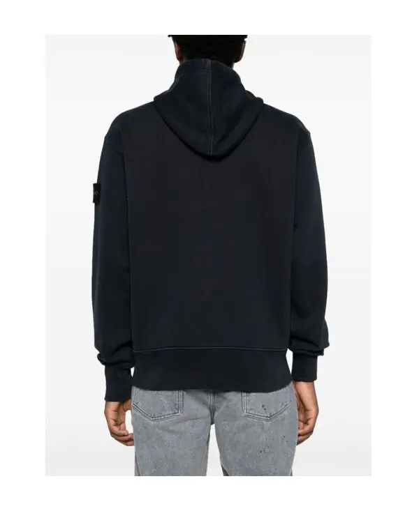 Stone Island Compass Patch Drawstring Hoodie