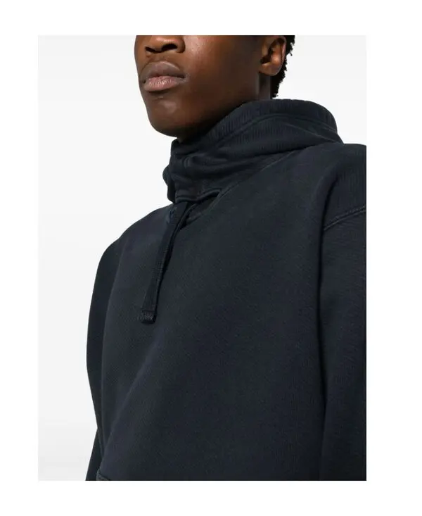 Stone Island Compass Patch Drawstring Hoodie